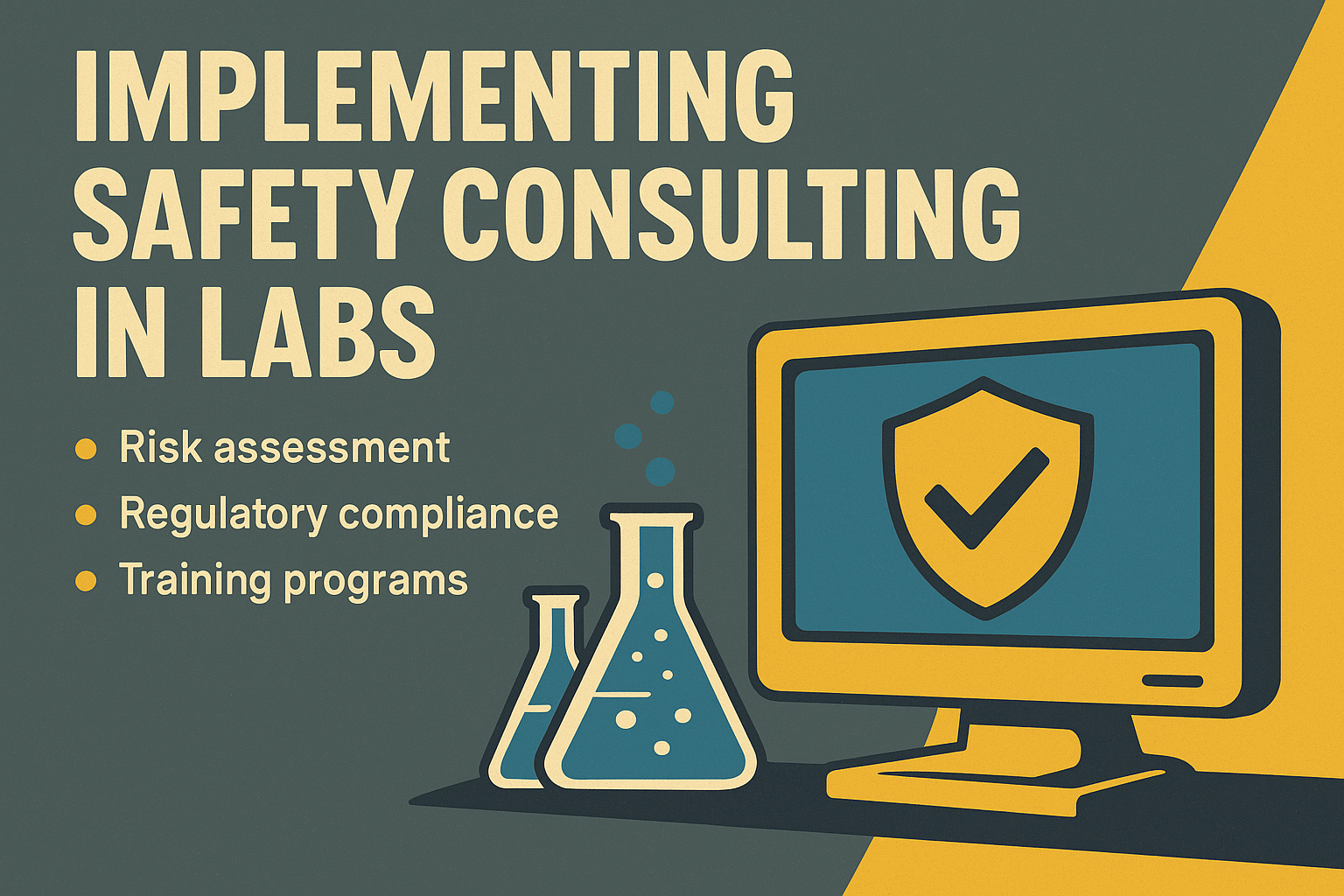 How Site Managers Can Implement Safety Consulting Services in Laboratories