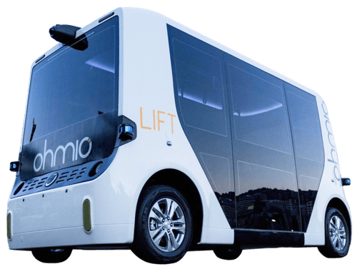 Ohmio LIFT AV shuttle introduced to Australia as part of Federal ...