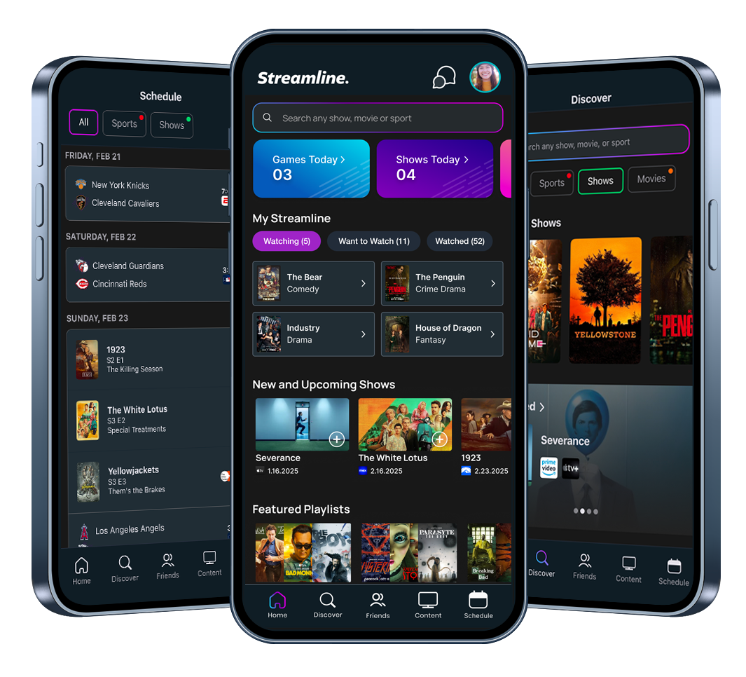 Streamline - What everyone's watching, all in one place.