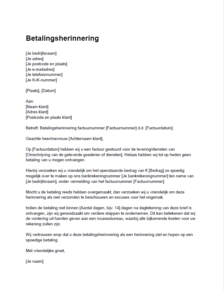 Akte van cessie voorbeeld - Maken & Downloaden