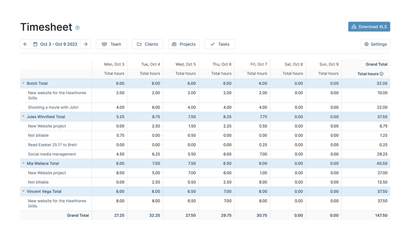 Time Tracking | My Hours