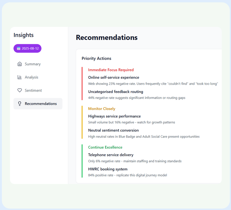 GovMetric CX | Real-Time Citizen Feedback & Service Insight