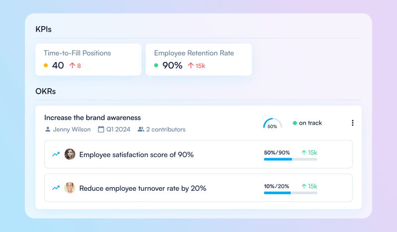 Superior goal management - Perdoo - #1 OKR & Strategy Execution Software