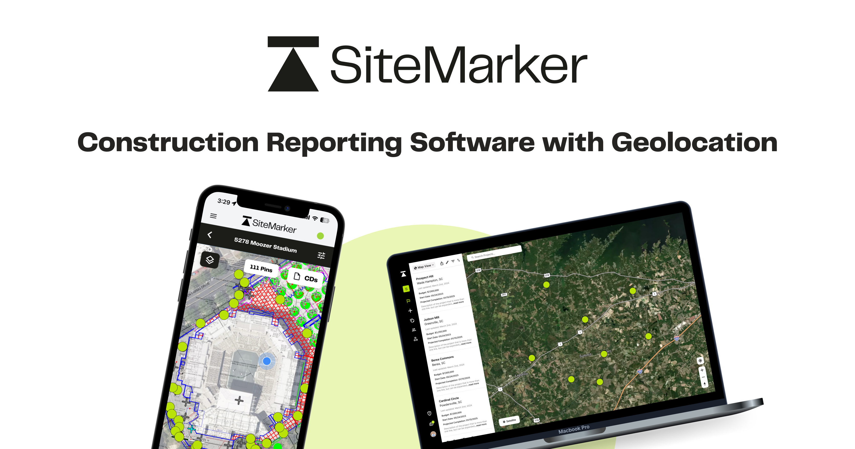 Construction Reporting Software with Geolocation