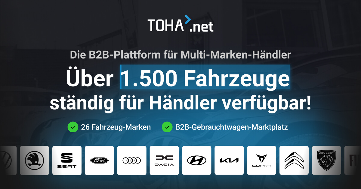 TOHA.net | Das Dealer-Management-System für mehr Umsatz
