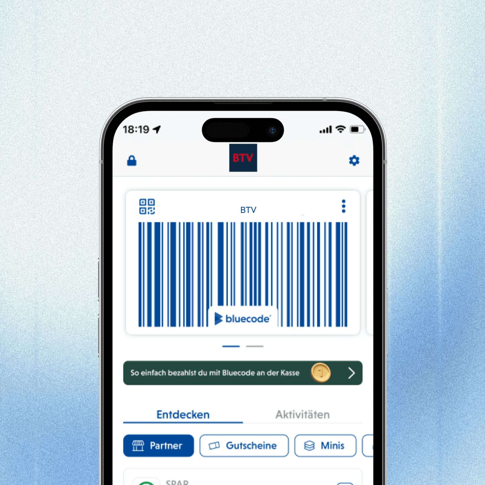 Integrated mobile payment | Bluecode