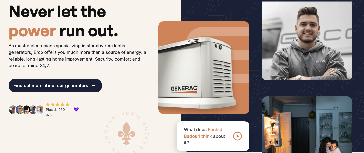 Residential Generac Generators | Reliable and Quiet Solutions by Erco
