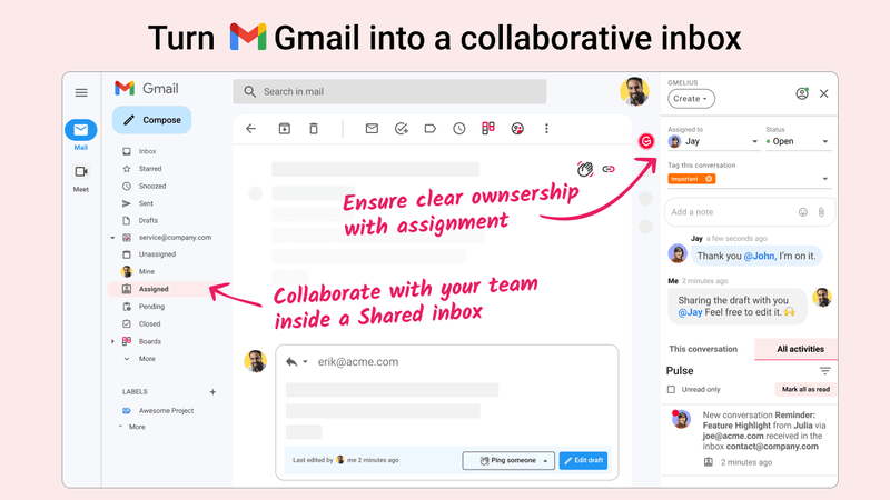 How to Create and Manage a Sales@ Shared Inbox with Gmail and Gmelius