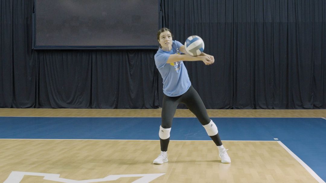 What Is a Forearm Pass In Volleyball - Gold Medal Squared