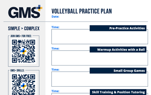 How to Structure Your Volleyball Practice Plans - Free PDF Download