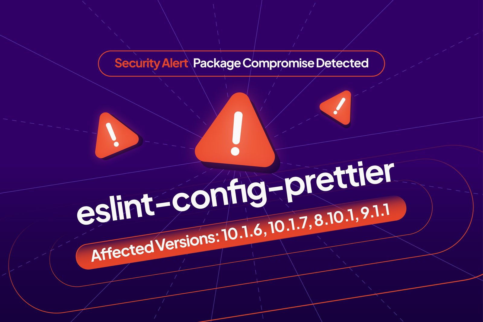 Supply Chain Security Alert: eslint-config-prettier Package Shows Signs of Compromise - StepSecurity