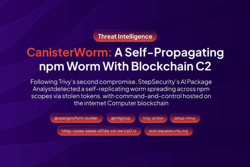 CanisterWorm: How a Self-Propagating npm Worm Is Spreading Backdoors ...