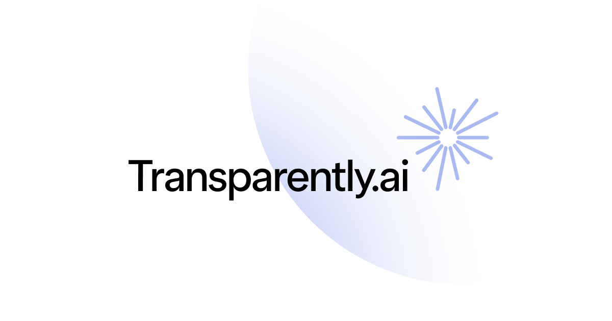 Enterprise trial terms | Transparently.ai