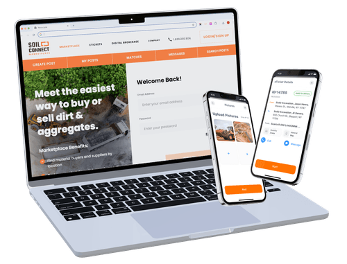The Marketplace For Dirt and Aggregates | Soil Connect