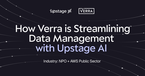 How Verra is Streamlining Data Management with Upstage AI
