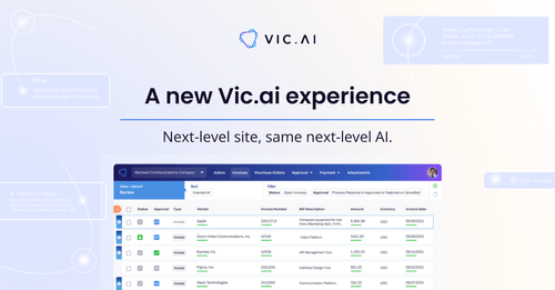 The New Vic.ai Website is Here — Designed for the AI-Powered Finance Team