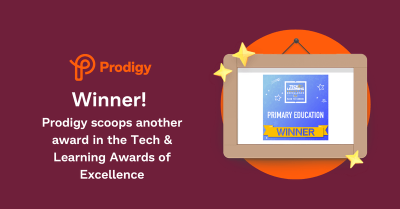 Prodigy Named Winner of Tech & Learning Awards of Excellence: Back to ...