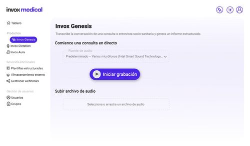 Invox Genesis | La solución para generar notas médicas con inteligencia ...