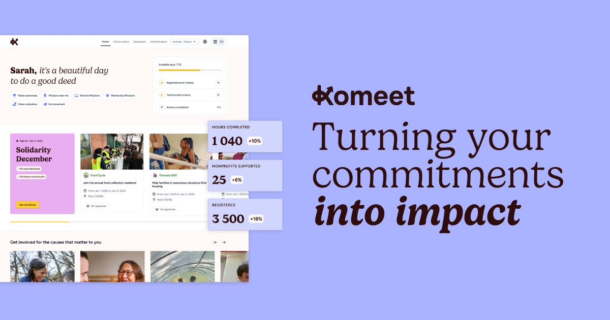 Turning your commitments into impact | Komeet