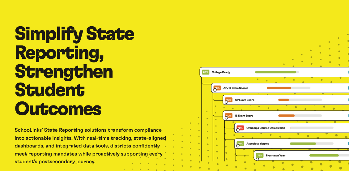State-Aligned CCR & Reporting Tools | SchooLinks for K-12 Districts