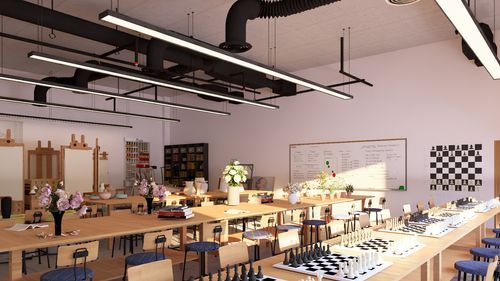 Nos installations | Campus moderne d'Andalusia Academy