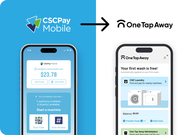 OneTapAway - The Smartest Way to Do Your Laundry