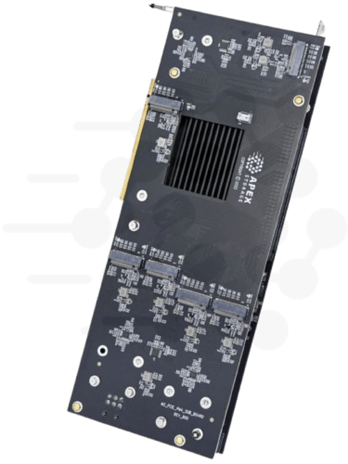 Apex Storage Design PCIe NVMe Cards