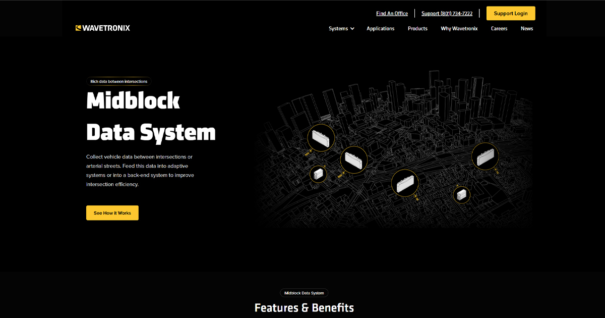 Wavetronix Midblock Data System