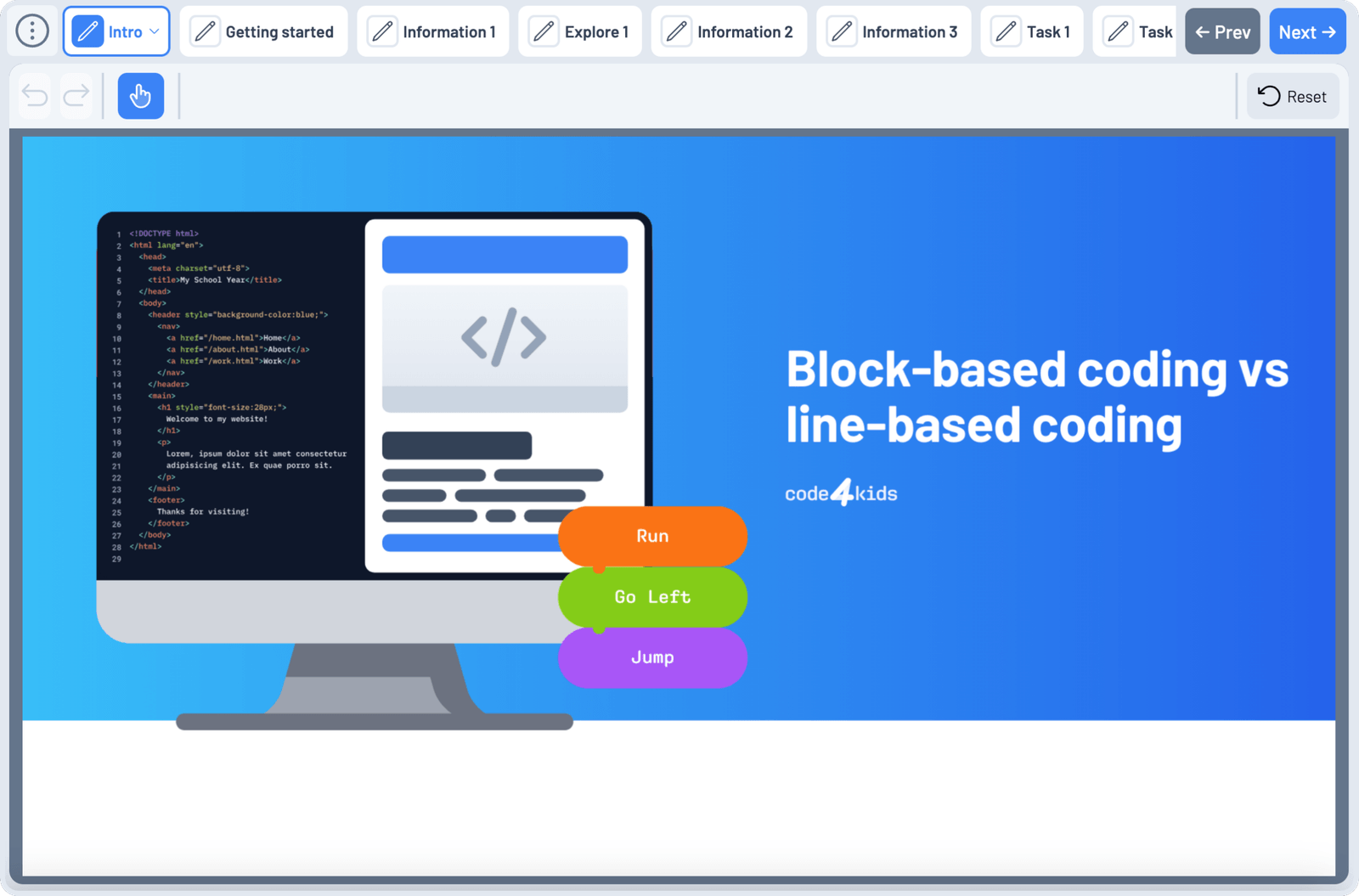 Block-Based vs Line-Based Coding