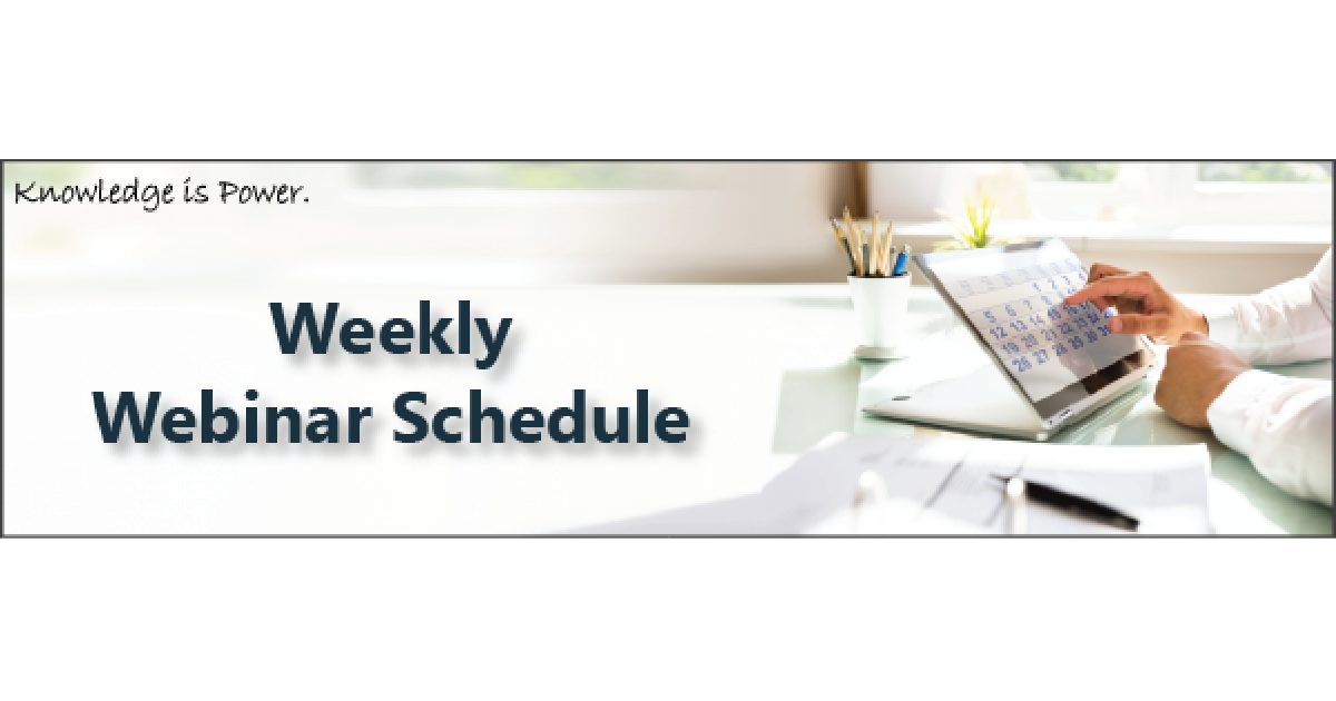 UUI Webinars