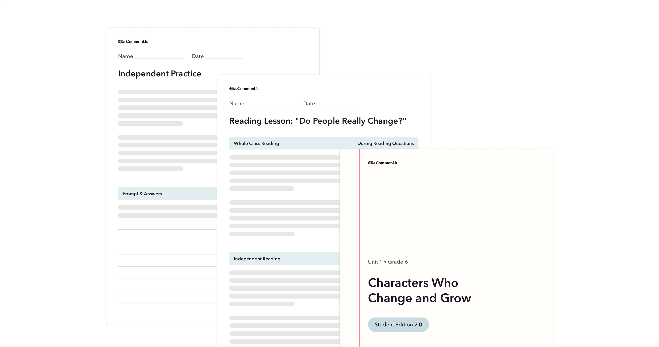 CommonLit 360 Workbooks