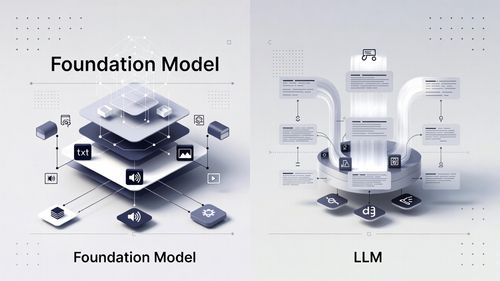 Foundation Model vs LLM: Key Differences in AI Architecture