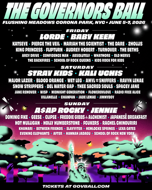 Lineup | The Governors Ball