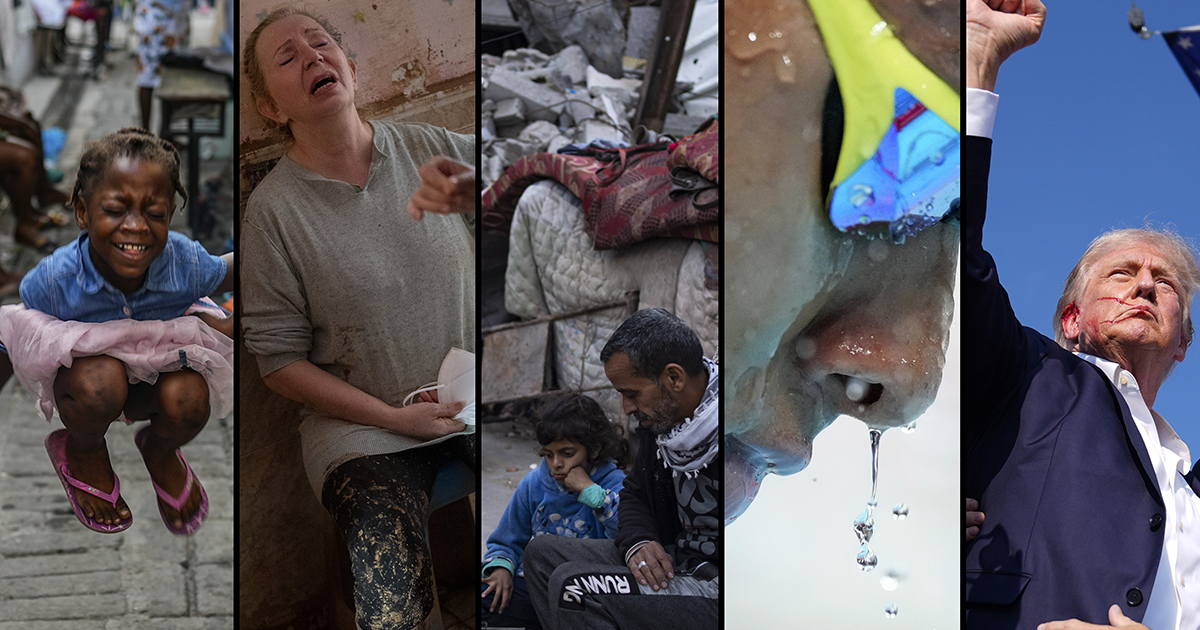 The stories behind some of the most impactful photos of 2024 | AP News