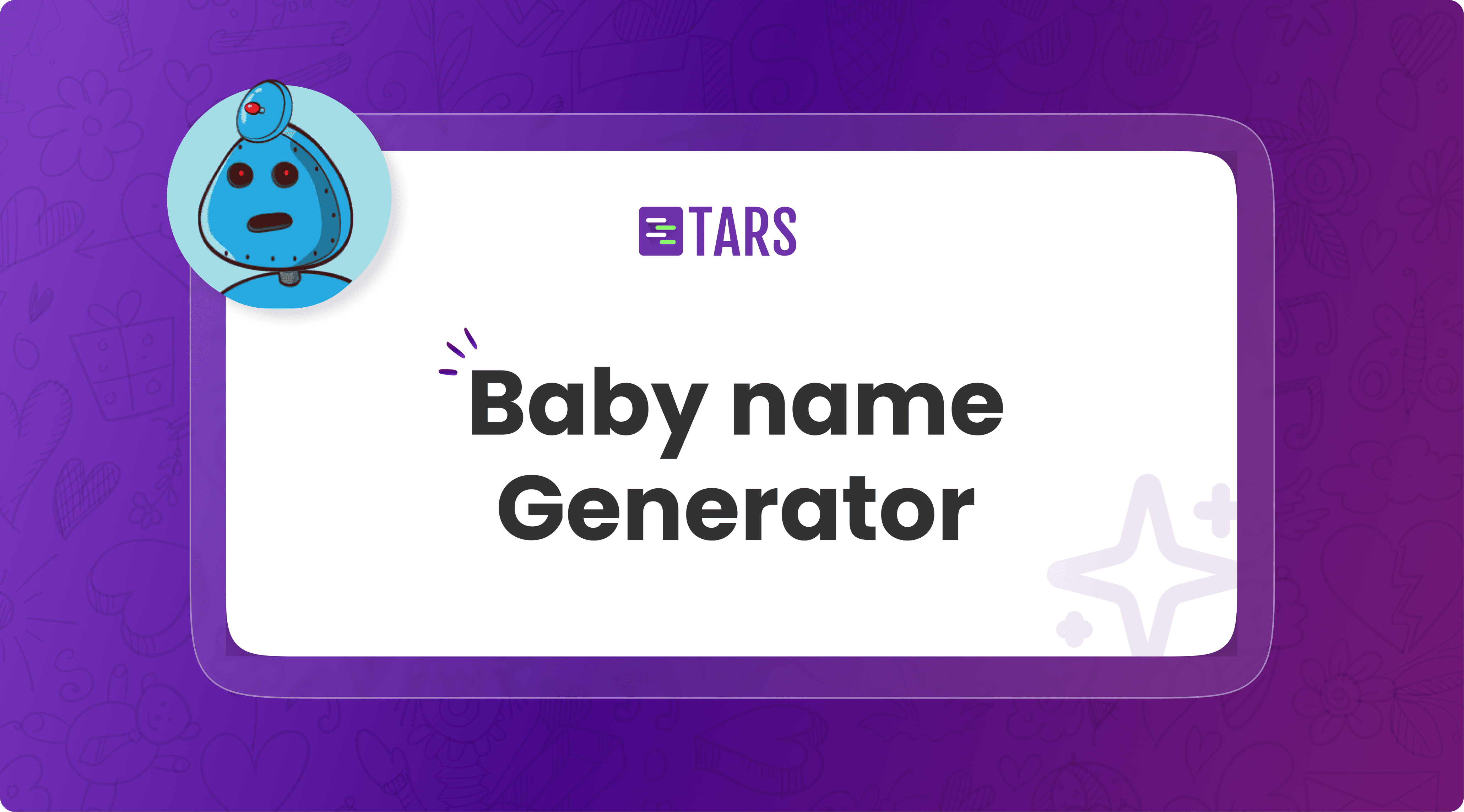 AI Baby Name Generator for Perfect Ideas by Tars