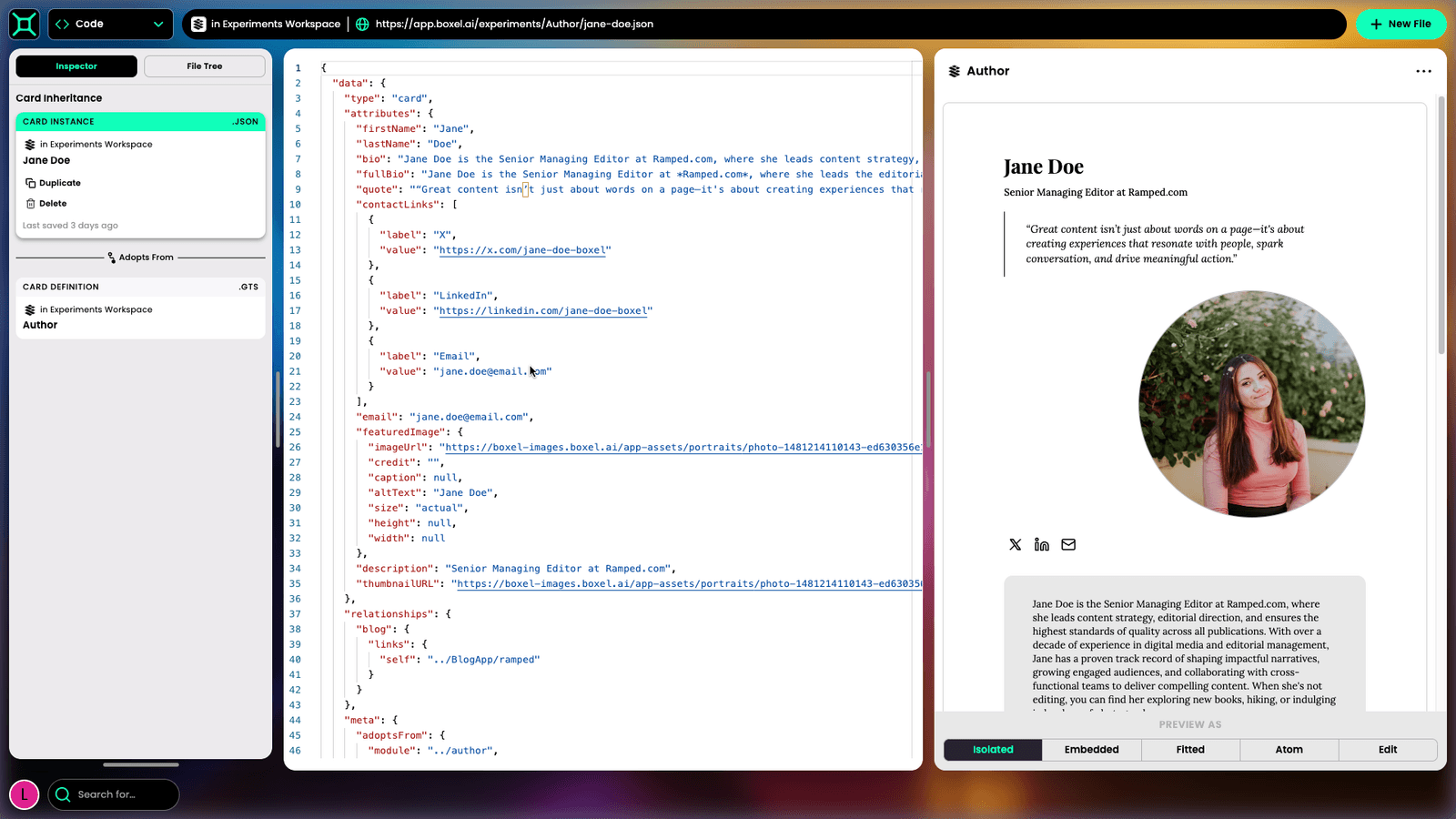 Boxel - Compose Your Own Software with AI