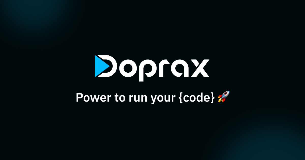 Doprax Cloud Platform