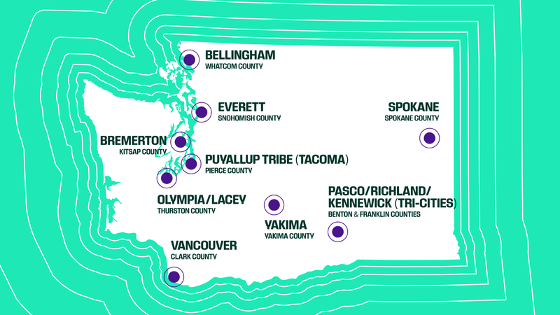 Announcing Official Fan Zone Locations Across Washington State