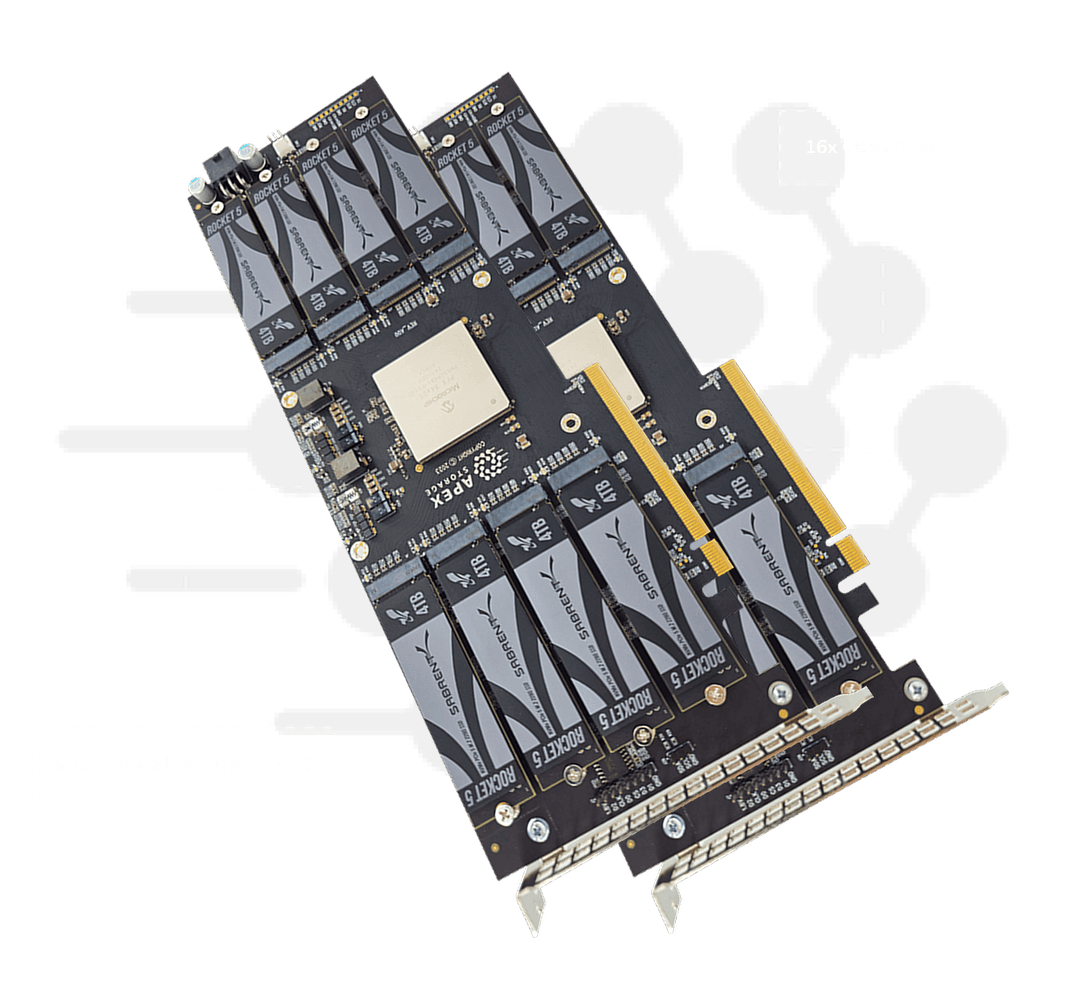 Apex Storage Design PCIe NVMe Cards