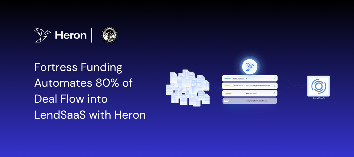 Fortress Funding Automates 80% of Deal Flow with Heron + LendSaaS ...