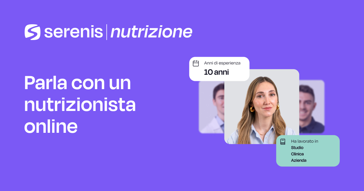 Trova un Nutrizionista Serenis esperto in DCA