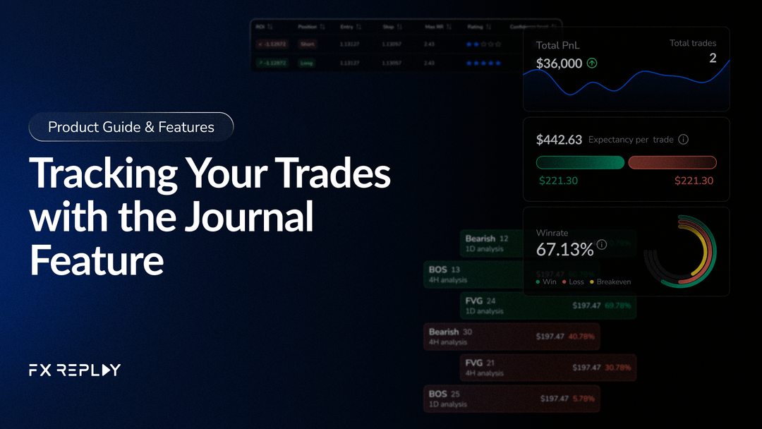 Tracking Your Trades with the Journal Feature | FX Replay