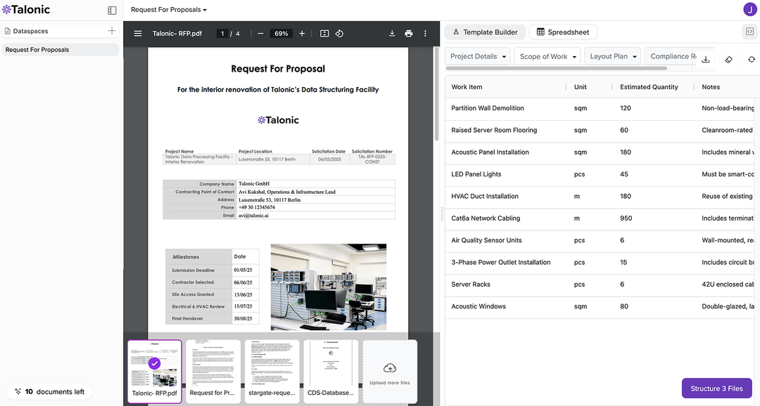 How to label PDF documents for easier structuring later