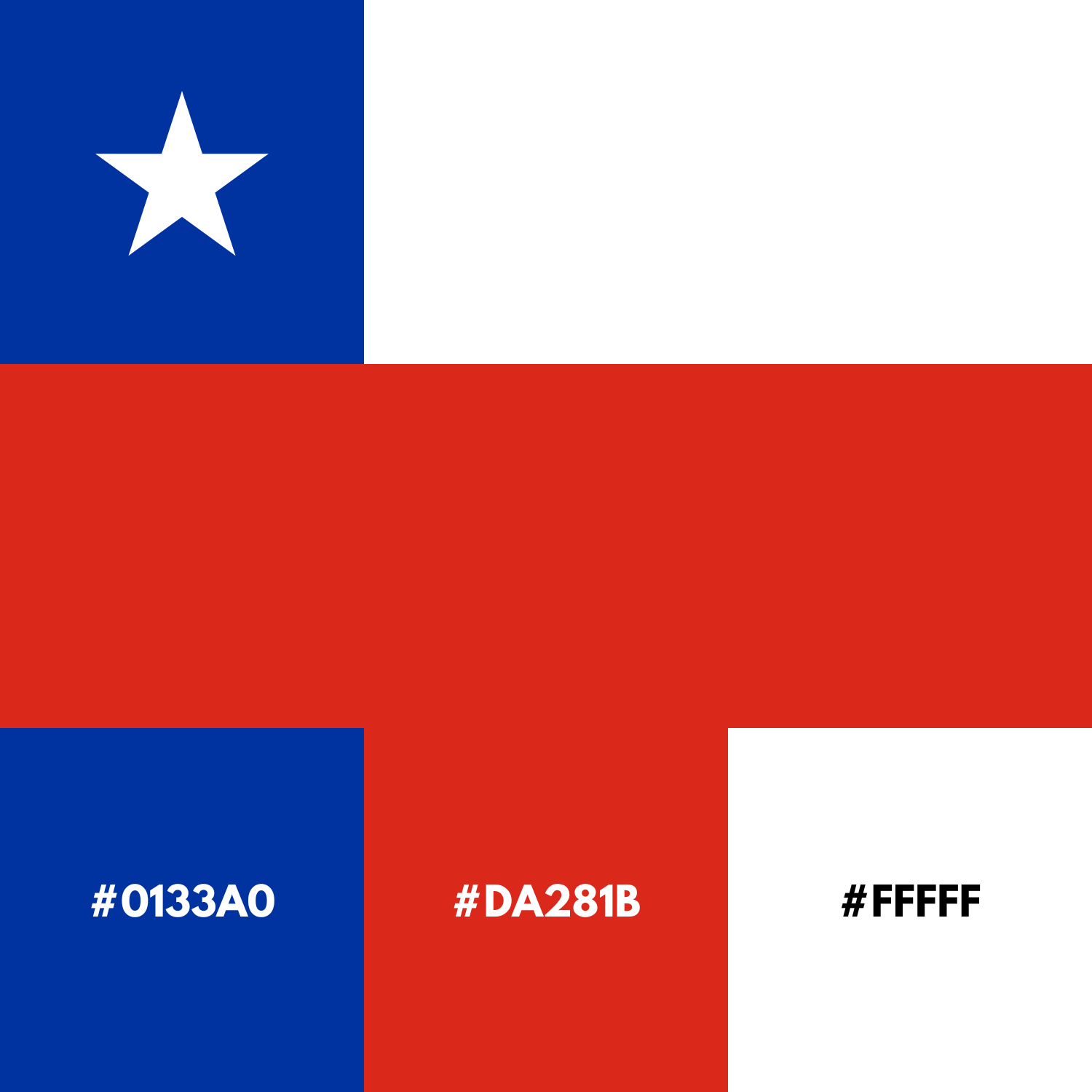 Chile Flag Colors: Meanings & Color Codes