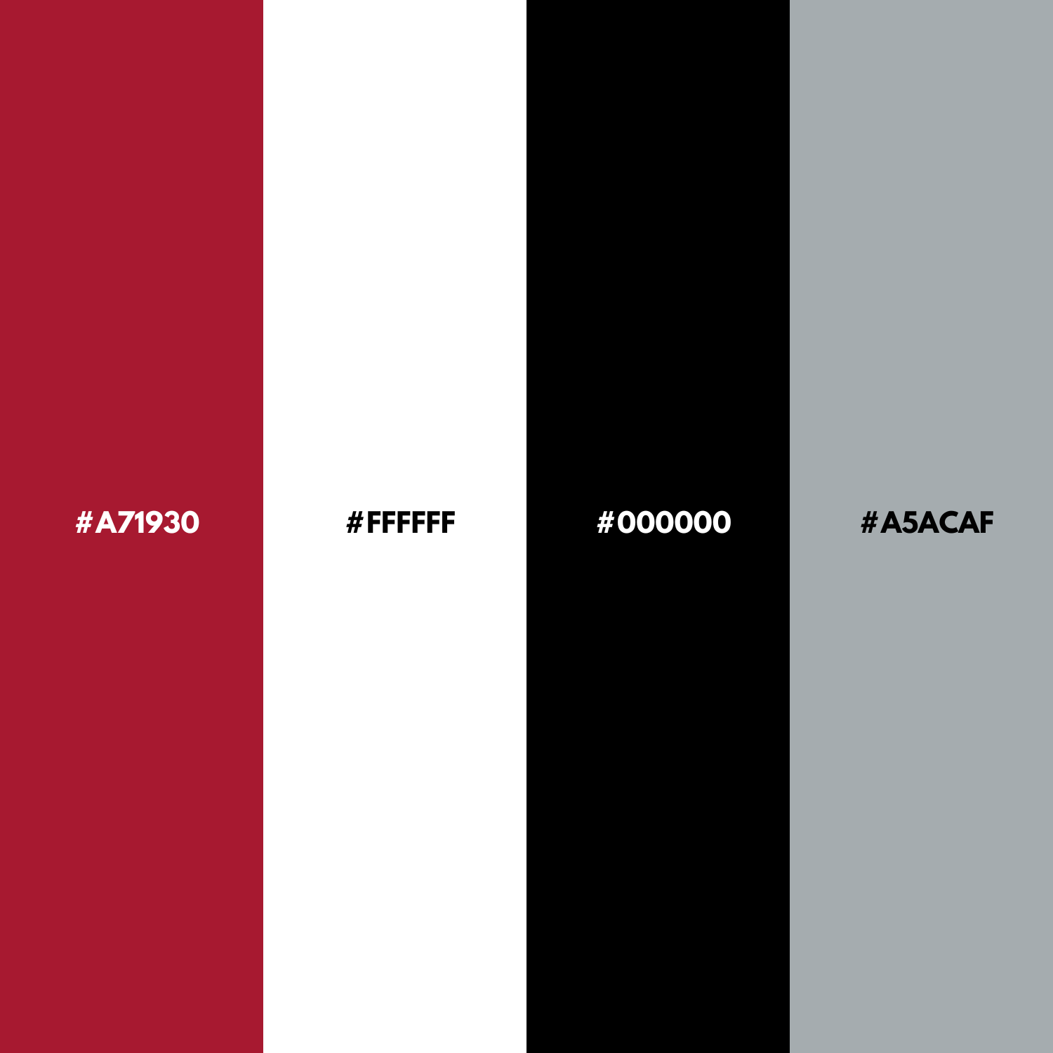 Atlanta Falcons Colors & Codes