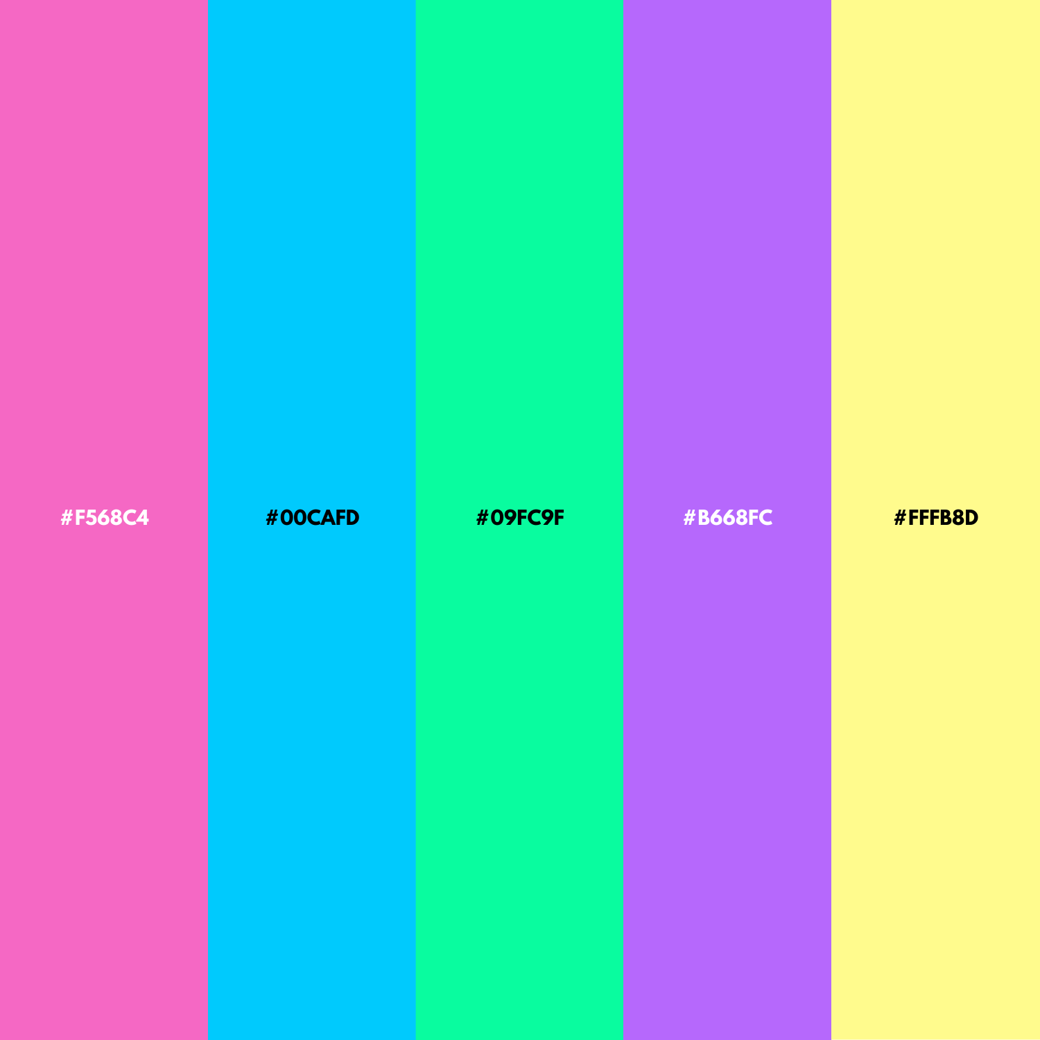 Vaporwave Color Palette with HEX Codes - Eggradients.com