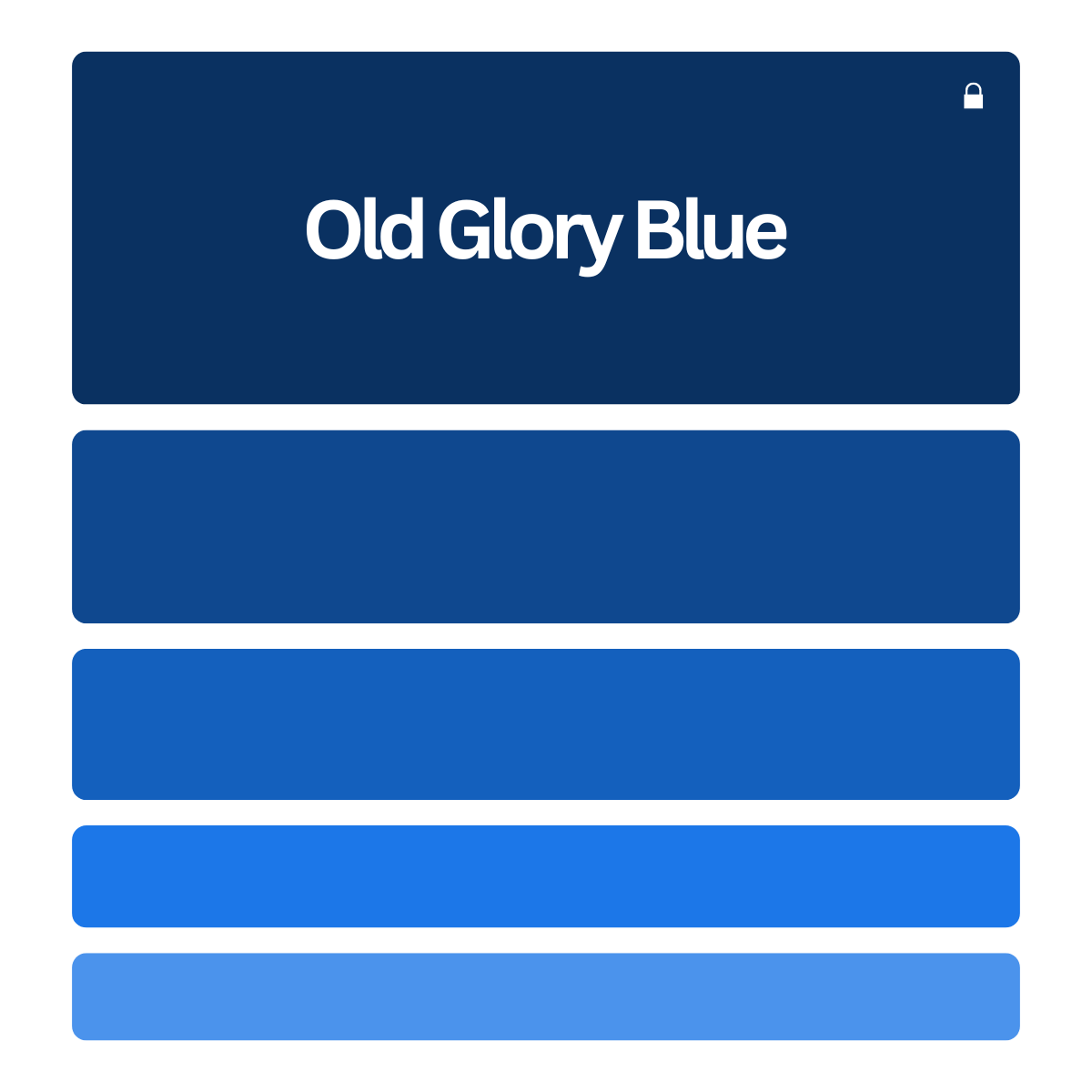 Old Glory Blue (#0A3161): Color Codes & Palettes