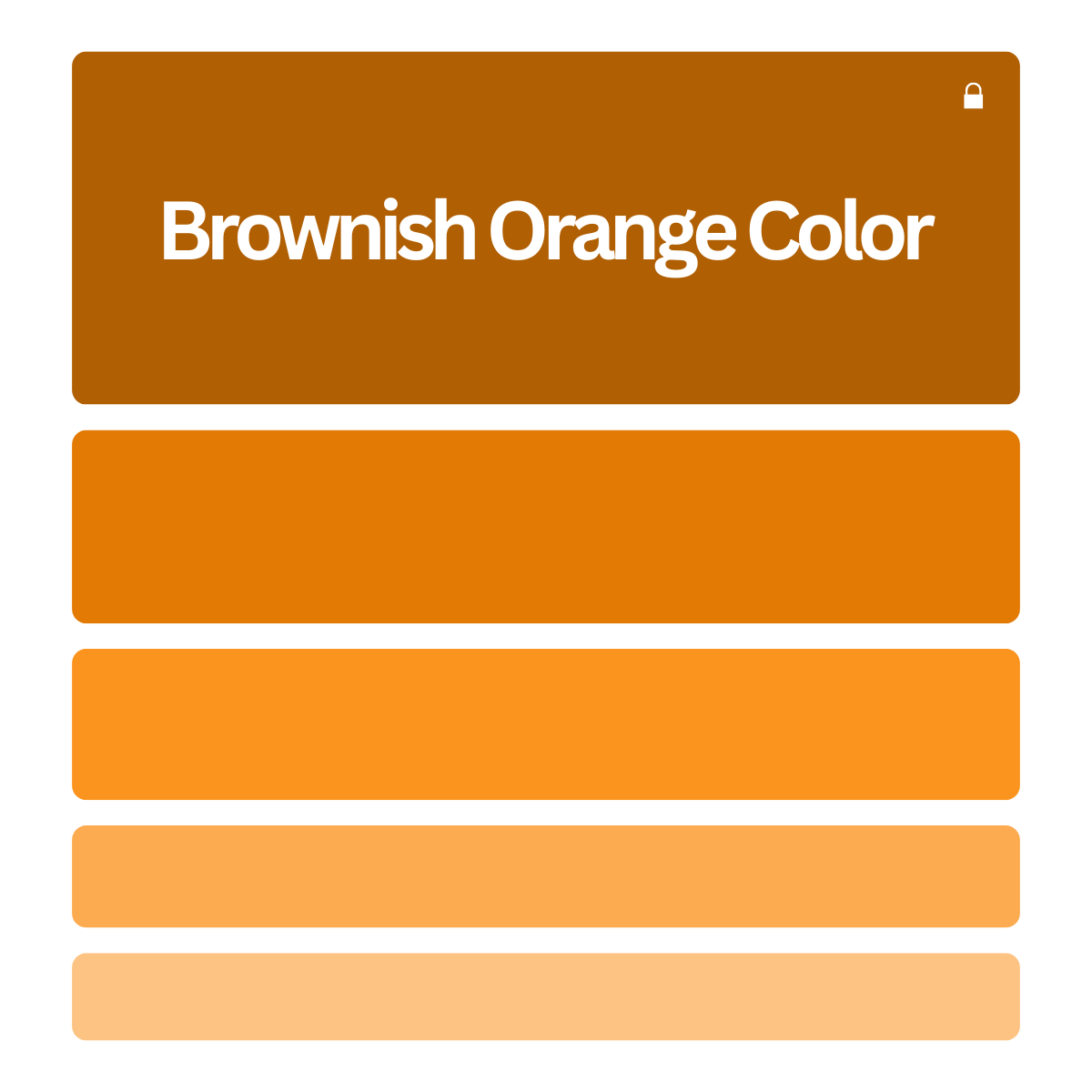 Brownish Orange (#b05f03) : Color Codes & Palettes