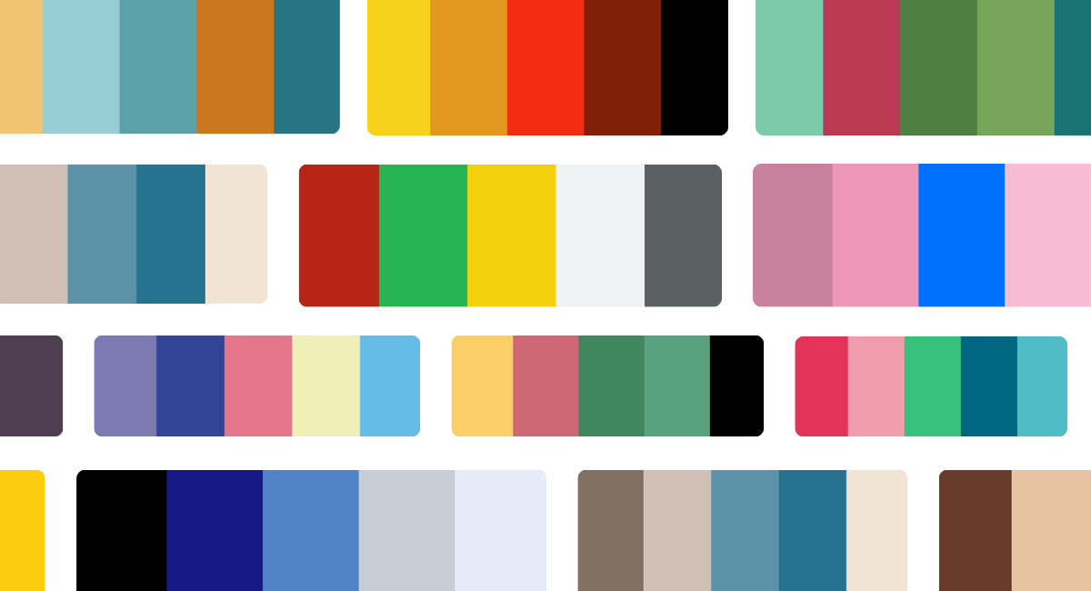 +20 Pokemon Color Palettes & Codes