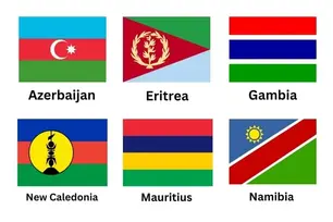 Red Blue Green Flag: Azerbaijan and Other 10 Flags - Eggradients.com